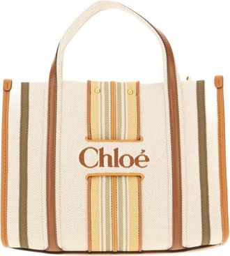 Chlo&eacute; Petit sac cabas Woody Loop - Femme - Sacs - Multicolore - Taille: ONE Size