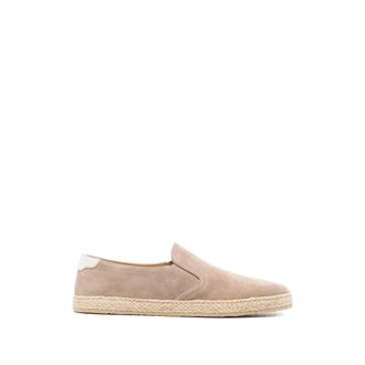 Brunello Cucinelli Homme, Chaussures, Beige, Taille: 45 EU Mocassins Espadrilles Slip-on