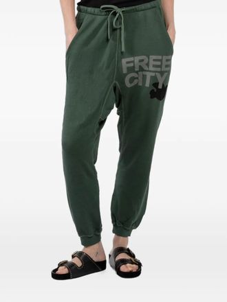 Freecity Hose mit Kordelzug - Gr&uuml;n