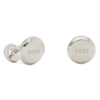 HUGO BOSS Manschettenkn&ouml;pfe Boss 50495126 Silberfarben