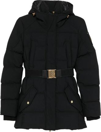 Moose Knuckles Belted Hooded Jacket