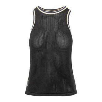 Yohji Yamamoto Strick-Top - - Tops - Damen - Schwarzk - S