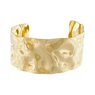 Dansk Copenhagen Vergoldetes Wasserdichtes Statement-Manschettenarmband - - Accessories - Damen - Gelb - ONE SIZE