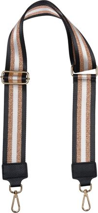 styleBREAKER Taschenzubeh&ouml;r Breiter Wechsel Taschengurt Metallic Streifen Muster