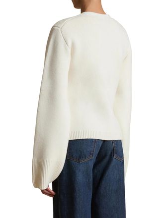 Khaite Scarlet Cardigan - Beige