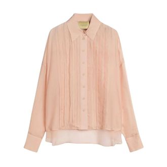 Momoni Femme, Blouses et Chemises, Beige, Taille: 40 FR Lucia Shirt