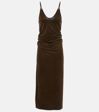 Tom Ford Robe midi &agrave; col V