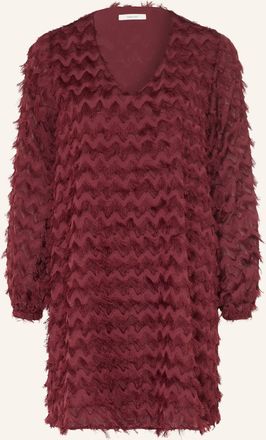 Selected Oversized-Kleid rot