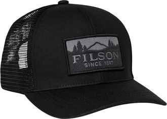 Filson unisex, Accessoires, Noir, Taille: ONE Size Casquette en Maille Réglable Résistante à lEau