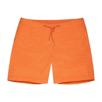 Orlebar Brown Hexagon Orange Bulldog Badehose - - Swimwear - Herren - Orange - W32