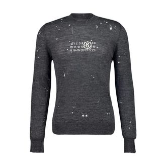 Maison Margiela Damen, Strickwaren, Grau, XLGr&ouml;&szlig;e