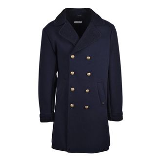 Daniele Alessandrini Cappotto - Homme - Manteaux - Bleu - Taille: 2XL