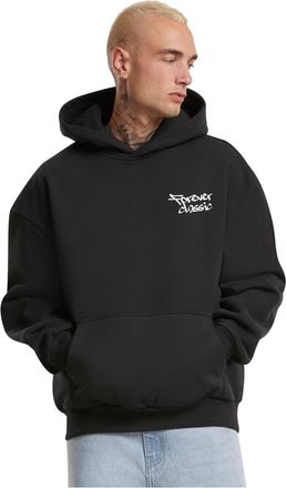 Mister Tee Herren Classic Drive Ultra Heavy Oversized Hoody - Weiter Streetwear Kapuzenpullover mit Car-Print, Frontlogo & gro&szlig;em R&uuml;ckenmotiv, Schwarz, S