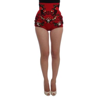 Dolce & Gabbana Damen, Shorts, Rot, SGr&ouml;&szlig;e