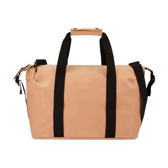 Rains Unisex Top Handle Bag Orange Synthetic
