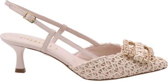 Gianmarco F. Femme, Chaussures, Beige, Taille: 40 EU Izzy Slingback