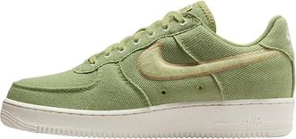 Nike Homme, Chaussures, Vert, Taille: 40 1/2 EU Air Force 1 Low Canvas