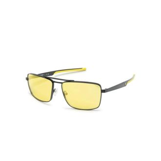 Ferrari Homme, Accessoires, Noir, Taille: 60 MM Lunettes de soleil noires avec accessoires