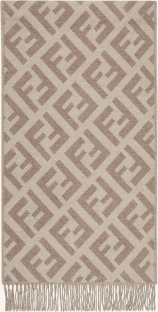 Fendi Cashmere-Schal beige