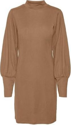 Vero Moda Robe Marron Femme Malena Marron M