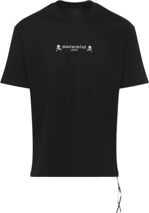 MASTERMIND WORLD Homme, Tops, Noir, Taille: S Embroidery Ish Short Sleeves Tee