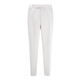 HUGO BOSS Homme, Pantalons, Blanc, Taille: L Slim-fit Pantalons