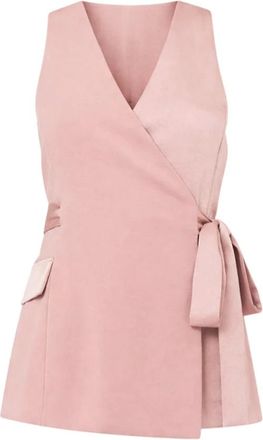 Liu Jo Femme, Vestes, Rose, Taille: 38 FR Vestes