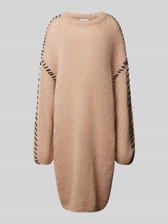 Vila Knielanges Strickkleid mit Rundhalsausschnitt Modell CHOCA