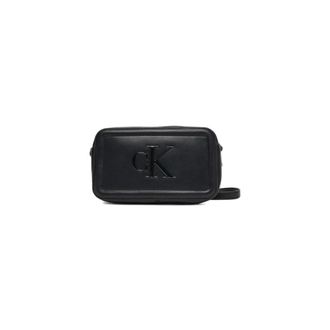 Calvin Klein Schultertasche mit Rei&szlig;verschluss und Innentasche - - Bags - Damen - Schwarzk - ONE SIZE