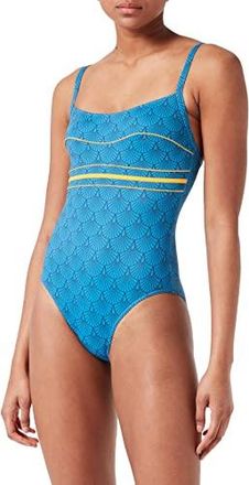 Haute Pression Femme T1084 Co1 Maillot de bain une pi ce, Multicolore, 42 Grande taille EU