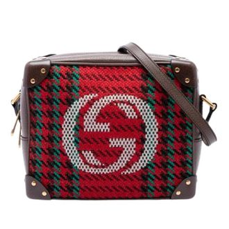 Gucci Pre-owned Printed Canvas Crossbody - - Pre-owned - Damen - Rot - ONE SIZE