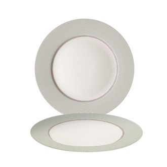 Laura Ashley Wild Clematis Collectables Geschenkset 2 Speiseteller 26 cm Porzellan