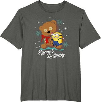 MINIONS Minions Christmas Bob Special Delivery Teddy Bear T-Shirt