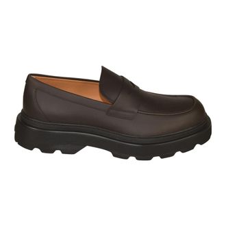 Tod's Leather Loafers - - Shoes - Herren - Braun - 44 EU