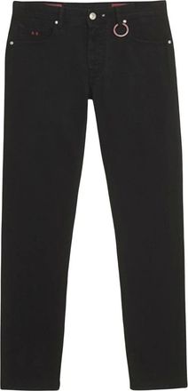 Sartoria Tramarossa Homme, Jeans, Noir, Taille: W30 Michelangelo Slim Jeans droits