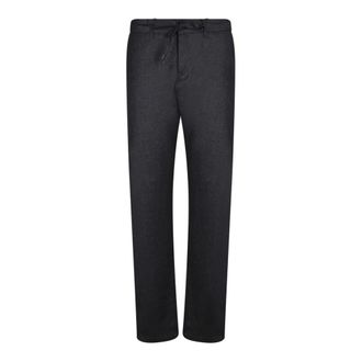 Canali Homme, Pantalons, Gris, Taille: 2XL Chinos &agrave; Cordon de Serrage