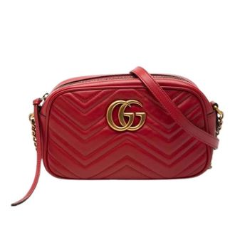 Gucci Pre-owned Umh&auml;ngetasche - - Pre-owned - Damen - Rot - ONE SIZE