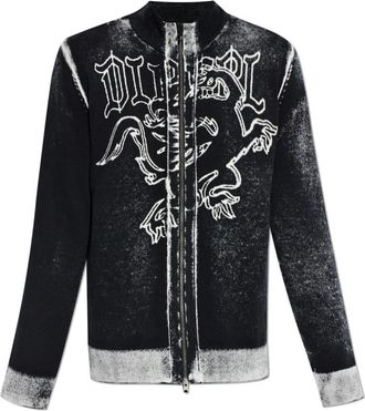 Diesel Homme, Pulls, Noir, Taille: L K-Lauros Cardigan