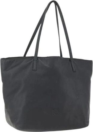 Loewe unisex, Pre-owned, Noir, Taille: ONE Size Sac Bandouli&egrave;re en Cuir Pre-owned