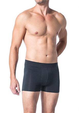 Schiesser Herren Shorts schwarz Viskose/Modal unifarben