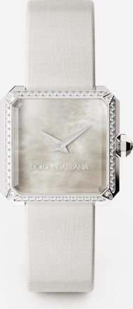 Dolce & Gabbana Sofia Steel Watch With Colorless Diamonds - Frau Uhren Elfenbeinwei? Onesize