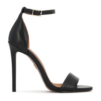 Kazar Kazar Schwarze Sandalen aus Naturleder auf einem hohen Stilettoabsatz - - Shoes - Damen - Schwarzk - 41 EU