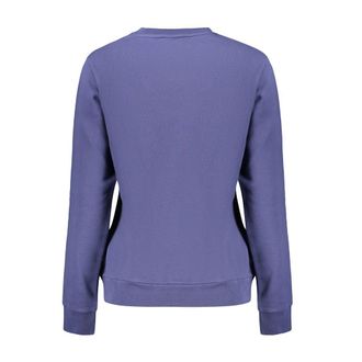Napapijri Cotton-Blend Crewneck Sweatshirt - Blue