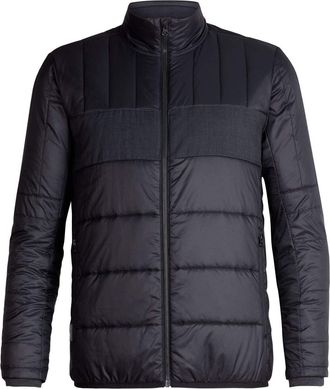 Icebreaker Herren Jacke Stratus X Jacket, Black/Jet Hthr, XL, 103877002XL