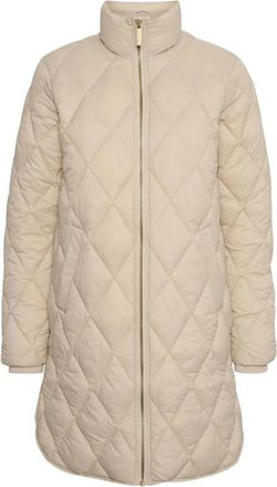 Part Two Femme, Manteaux, Beige, Taille: 42 FR Veste Élégante Humus avec Motif Intelligent