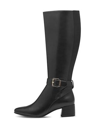 Marco Tozzi Bottes Longues pour Femme 2-25511-43 Tendance, Noir, 39 EU