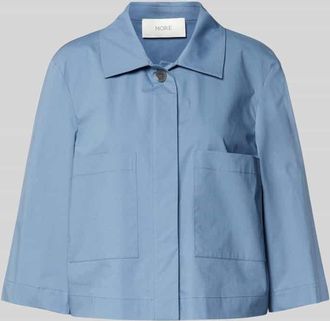 More Cropped Bluse mit Eingrifftaschen