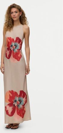 Vero Moda Sommerkleid Reba 10345415 Hellbeige Regular Fit