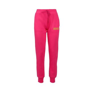 Versace Jeans Couture Joggers mit Logo-Print - - Trousers - Damen - Rosa - M
