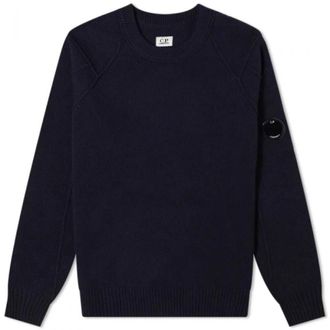 C.P. Company Rundhals-Strickpullover - - Knitwear - Herren - Blau - XL